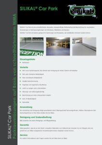 Silikal-Flyer_Car_Park_DE_01 - Silikal GmbH