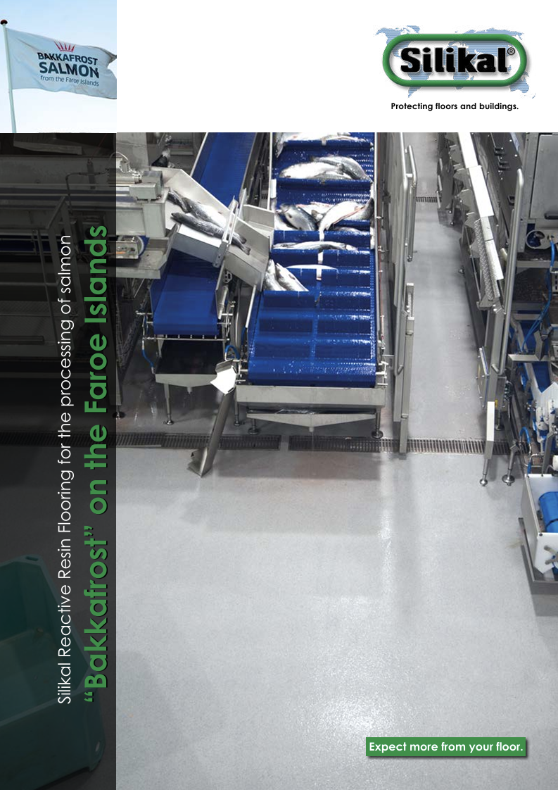 Floor coatings for the fish and seafood industry
